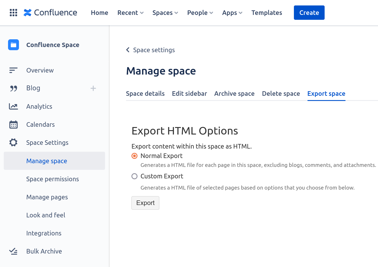 Import From Confluence